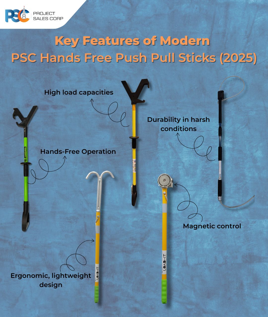 The Ultimate 2025 Guide to PSC Hands Free Push Pull Sticks for Rig ...